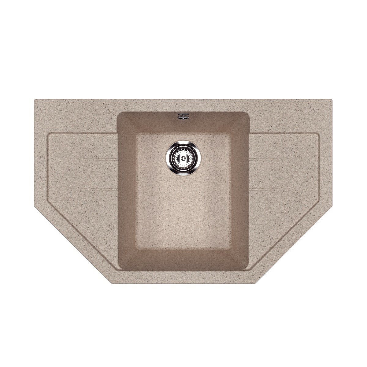 Кухонная мойка Ulgran U-609-302, песочный