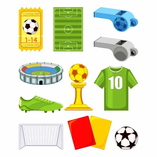 Наклейки стикеры Футбол