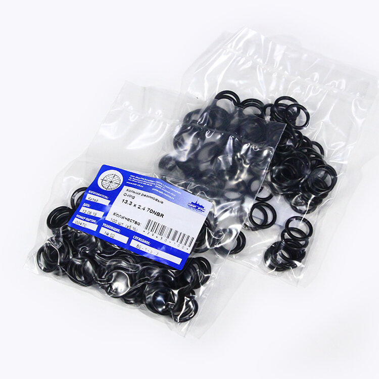 Кольца резиновые уплотнительные (O-ring) 13.2х2.4 70NBR (упаковка 100 шт. ±5%)