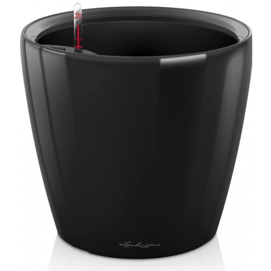Кашпо с автополивом Lechuza CLASSICO LS 21 Черный 3л