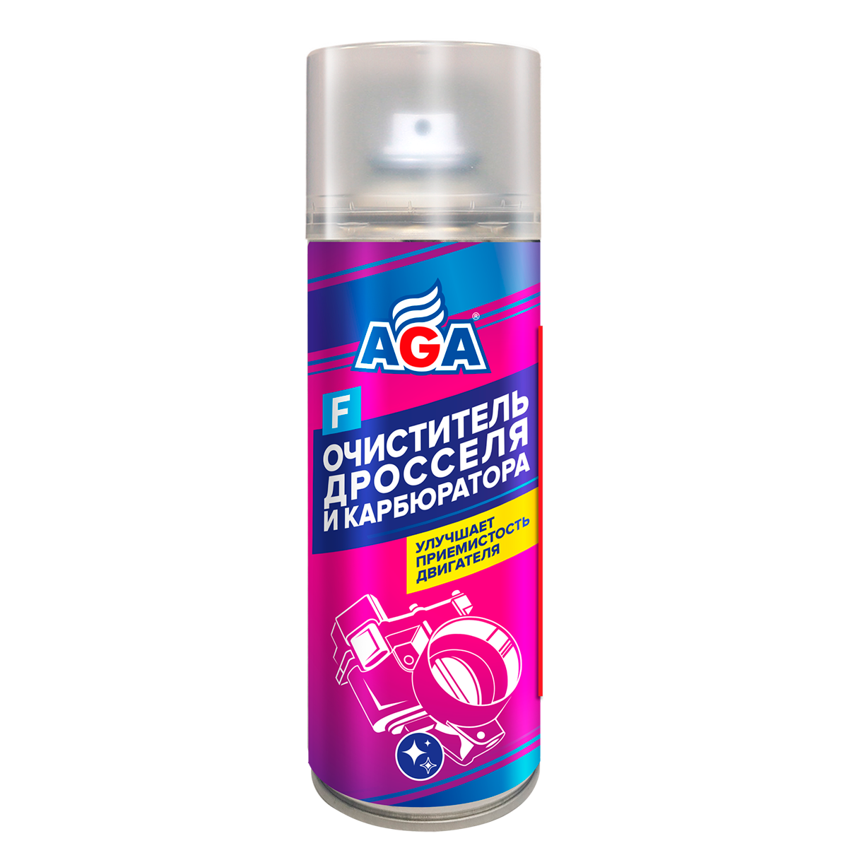 Очиститель дросселя и карбюратора AGA806F