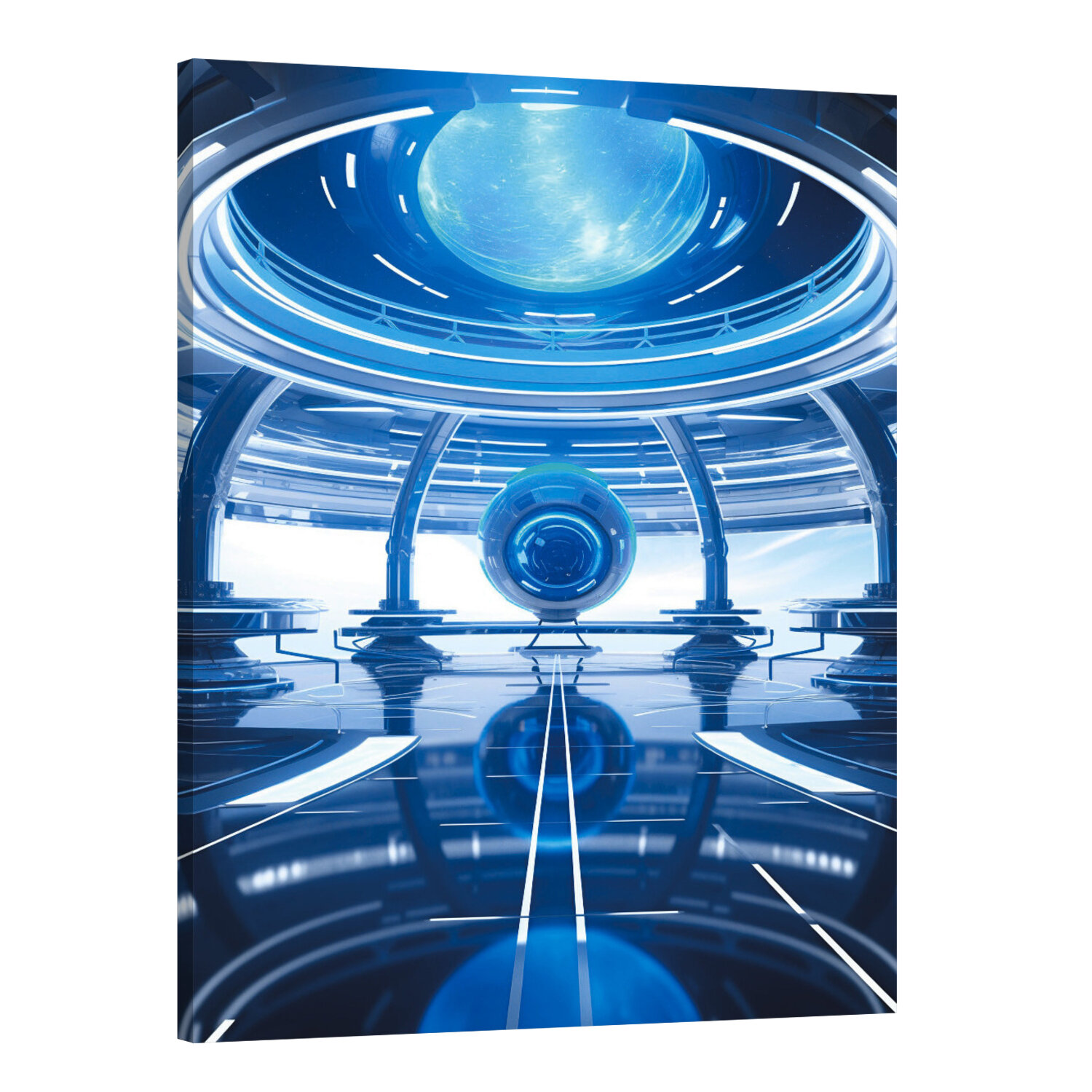 Интерьерная картина 50х70 "Звук Безграничного Космоса"