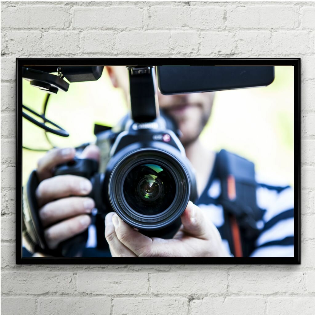 Постер "Камера фотографа" от Cool Eshe из коллекции "Креатив", плакат А3