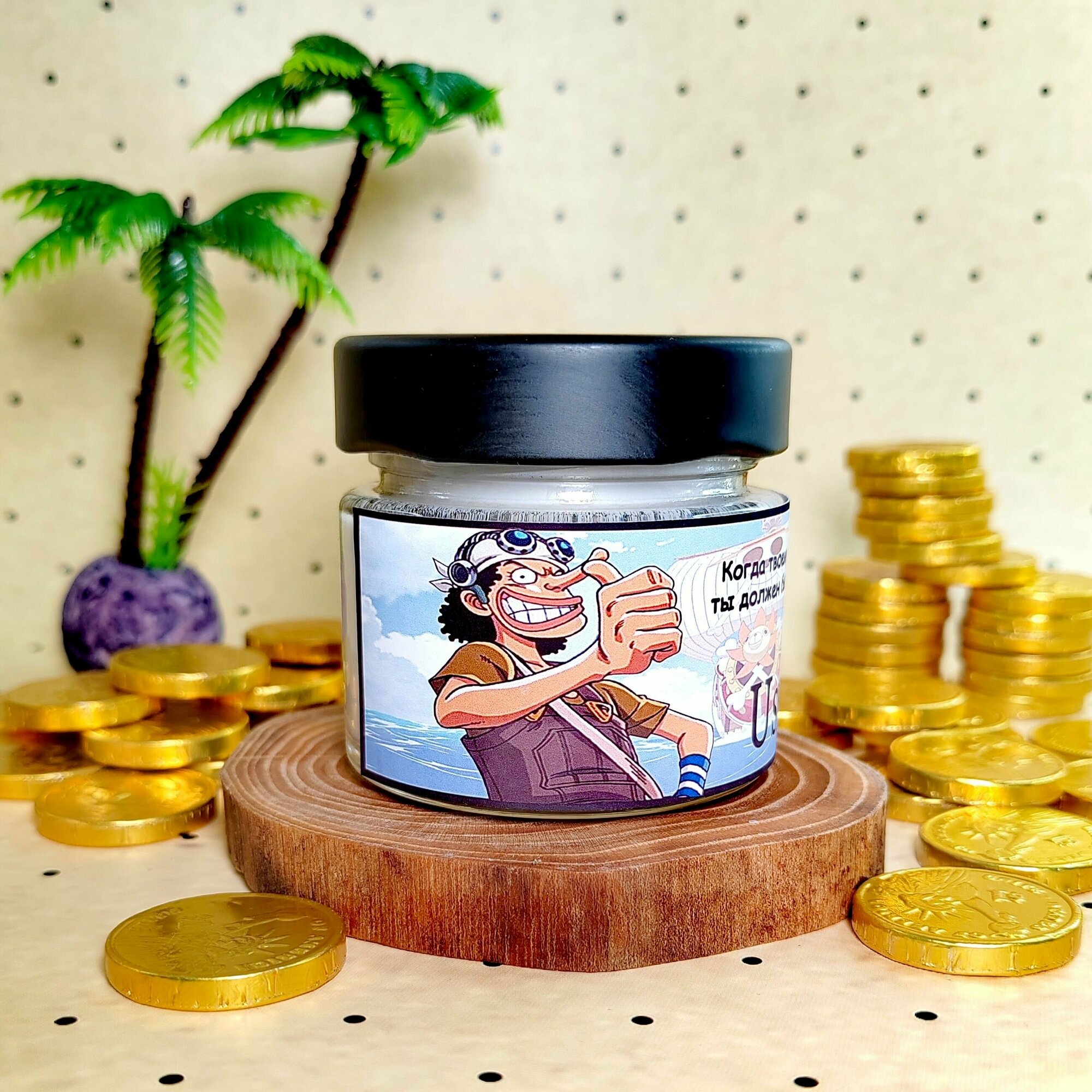 Аниме-свеча "Усопп", 100 мл