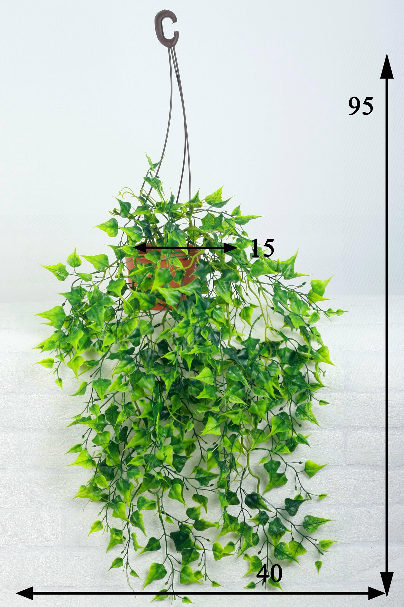 Искусственное растение плющ Хедера от бренда Holodilova