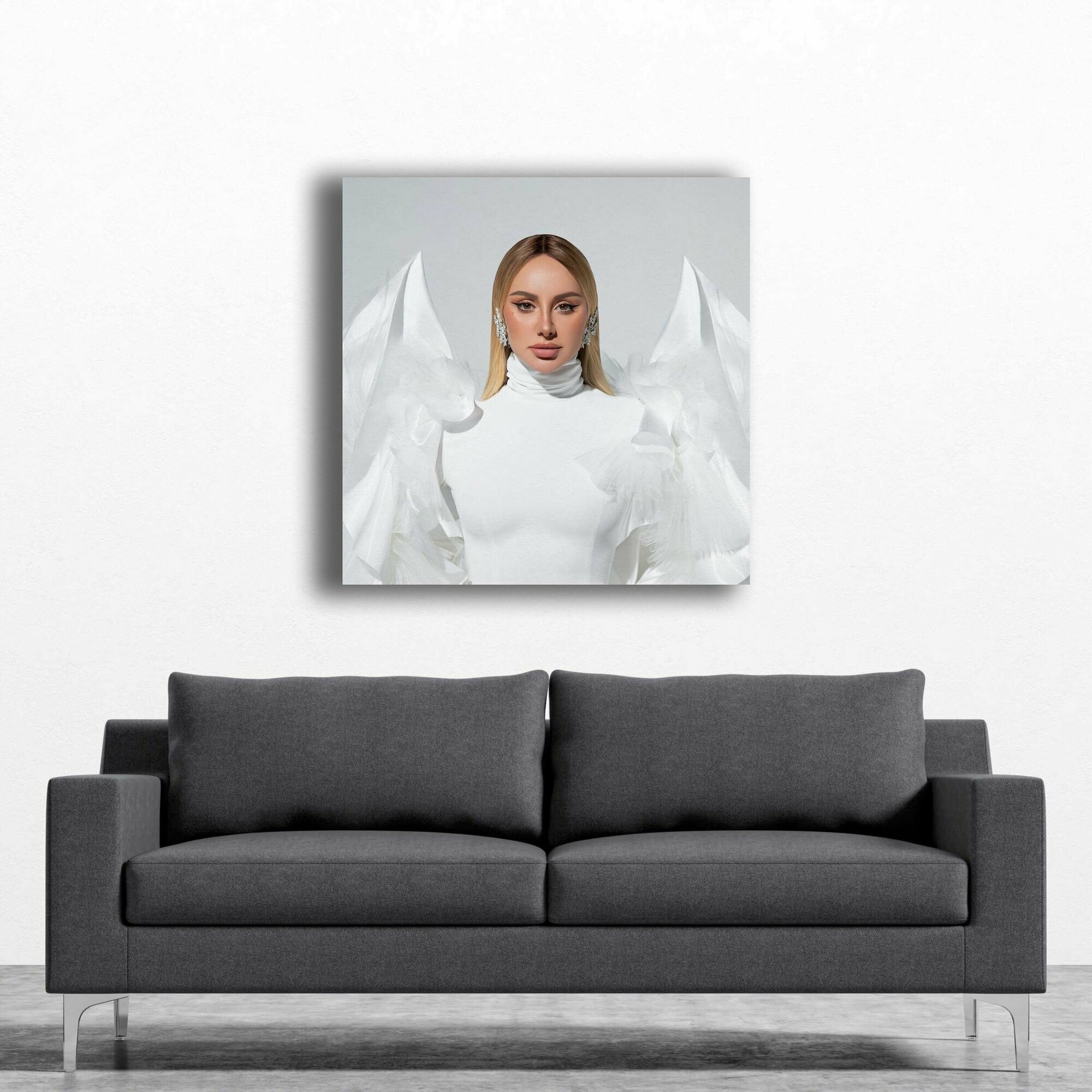 Интерьерная картина на холсте / Певица / Анна Асти 50*50