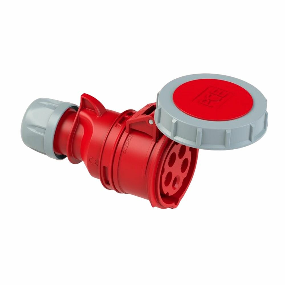 Розетка силовая PCE Austria 400 В 32 А 3P+N+E IP67