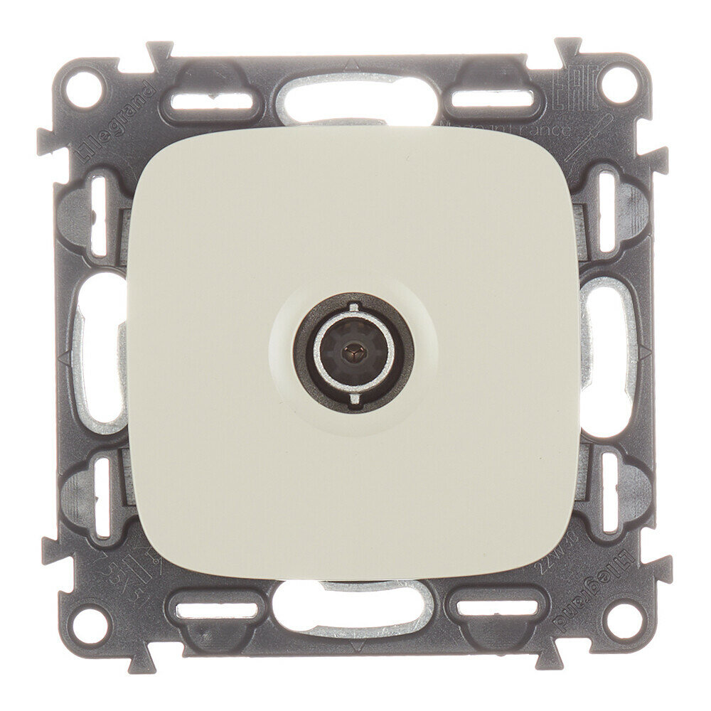 Розетка телевизионная Legrand Valena Allure встраиваемая слоновая кость (753851) Legrand 753851