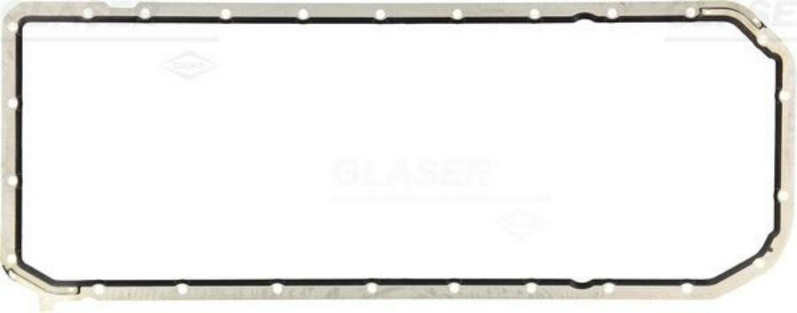GLASER X5425001 Прокладка поддона ДВС BMW E36, E46, E34, E39 2.0-3.0 95-