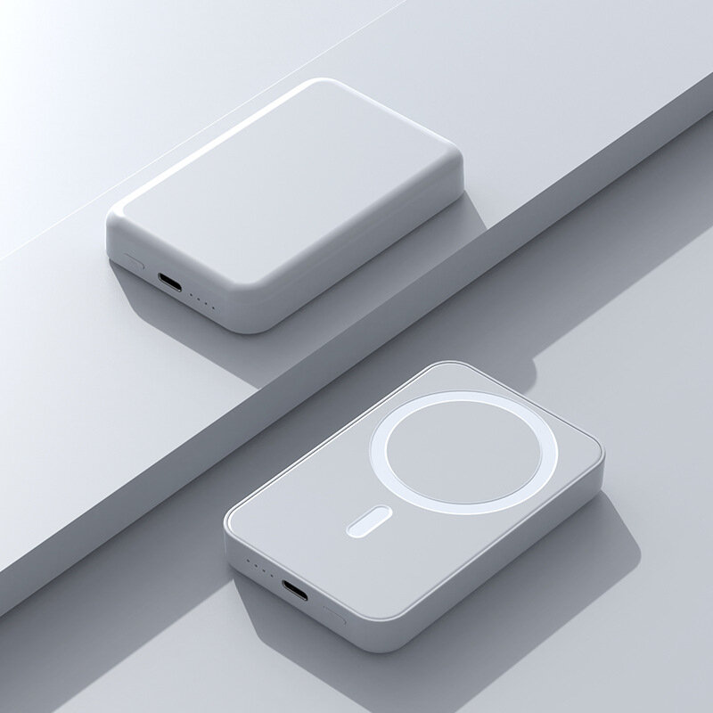 Беспроводной мини-пауэрбанк MagSafe 3c с магнитным креплением — это компактный и портативный подарок с возможностью нанесения логотипа, идеально подходящий в качестве подарка в виде мобильного пауэрбанка.