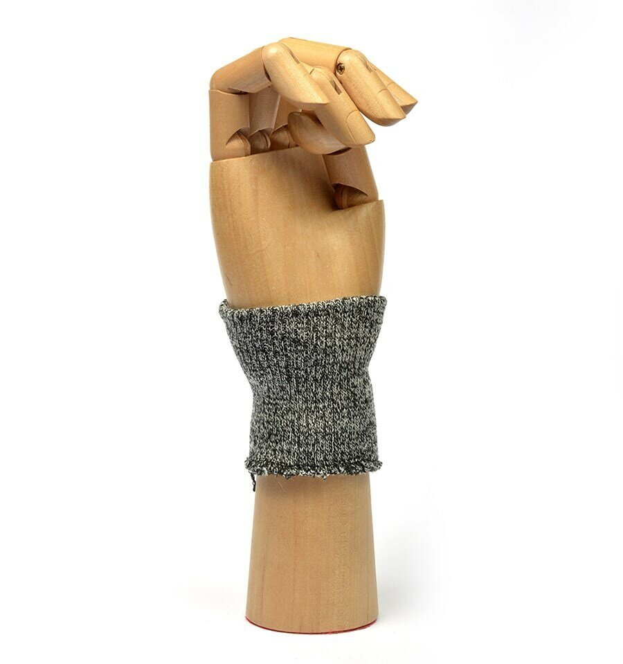 Манжеты для шитья 6,5x8см (манжеты трикотажные) цв. меланж (5 пар)