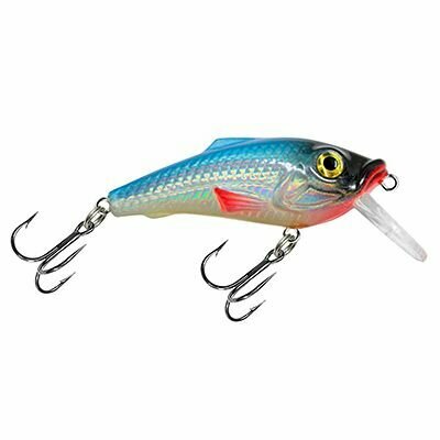 Воблер для рыбалки AQUA BIT 40mm, цвет 015 (голубая спинка), 1 штука