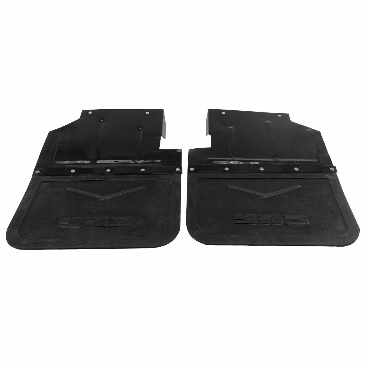 Брызговик передний для а/м УАЗ Хантер, 469, в сборе с резиновым, комплект 2 шт