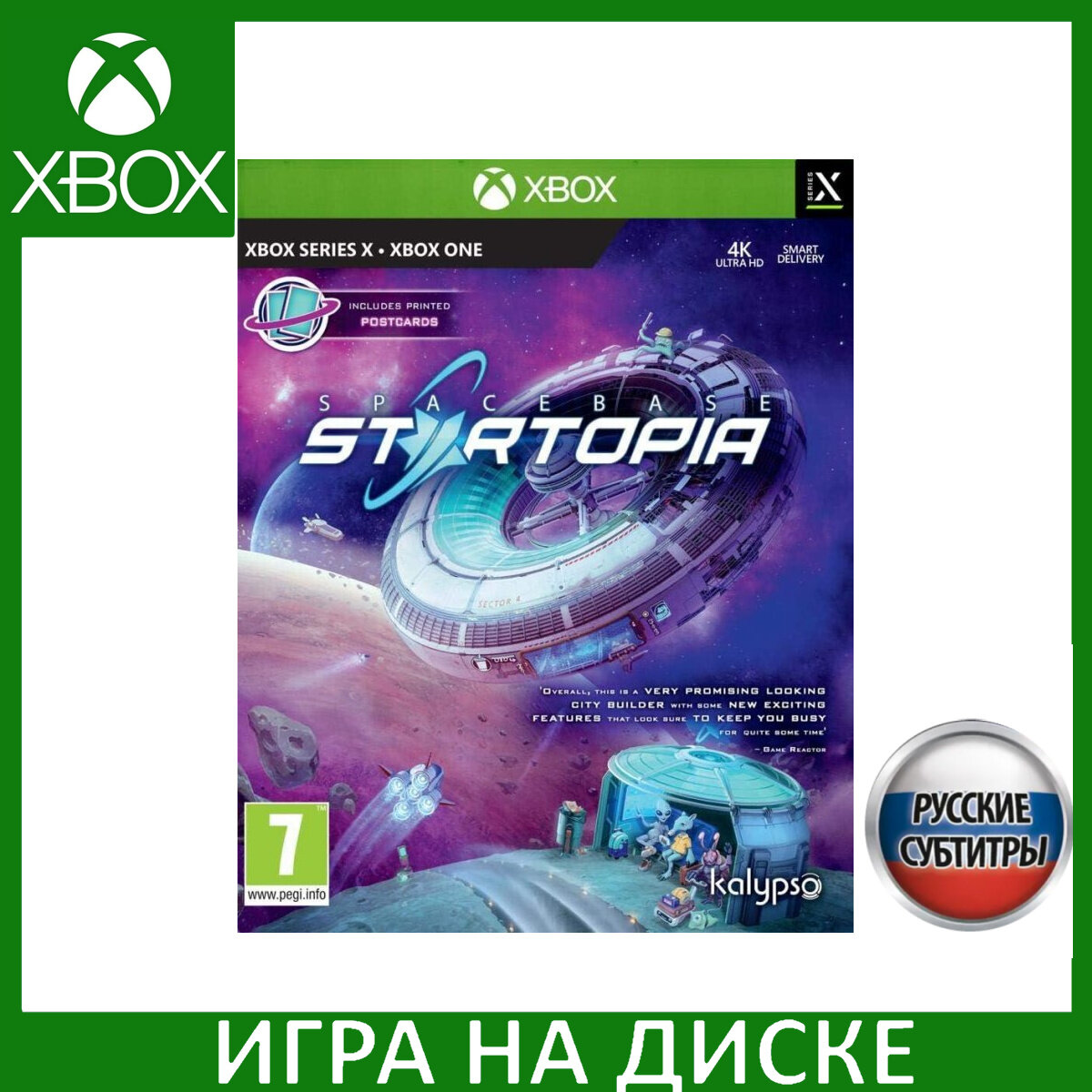 Игра Spacebase Startopia Xbox One, Series X Русская Версия Диск на Xbox