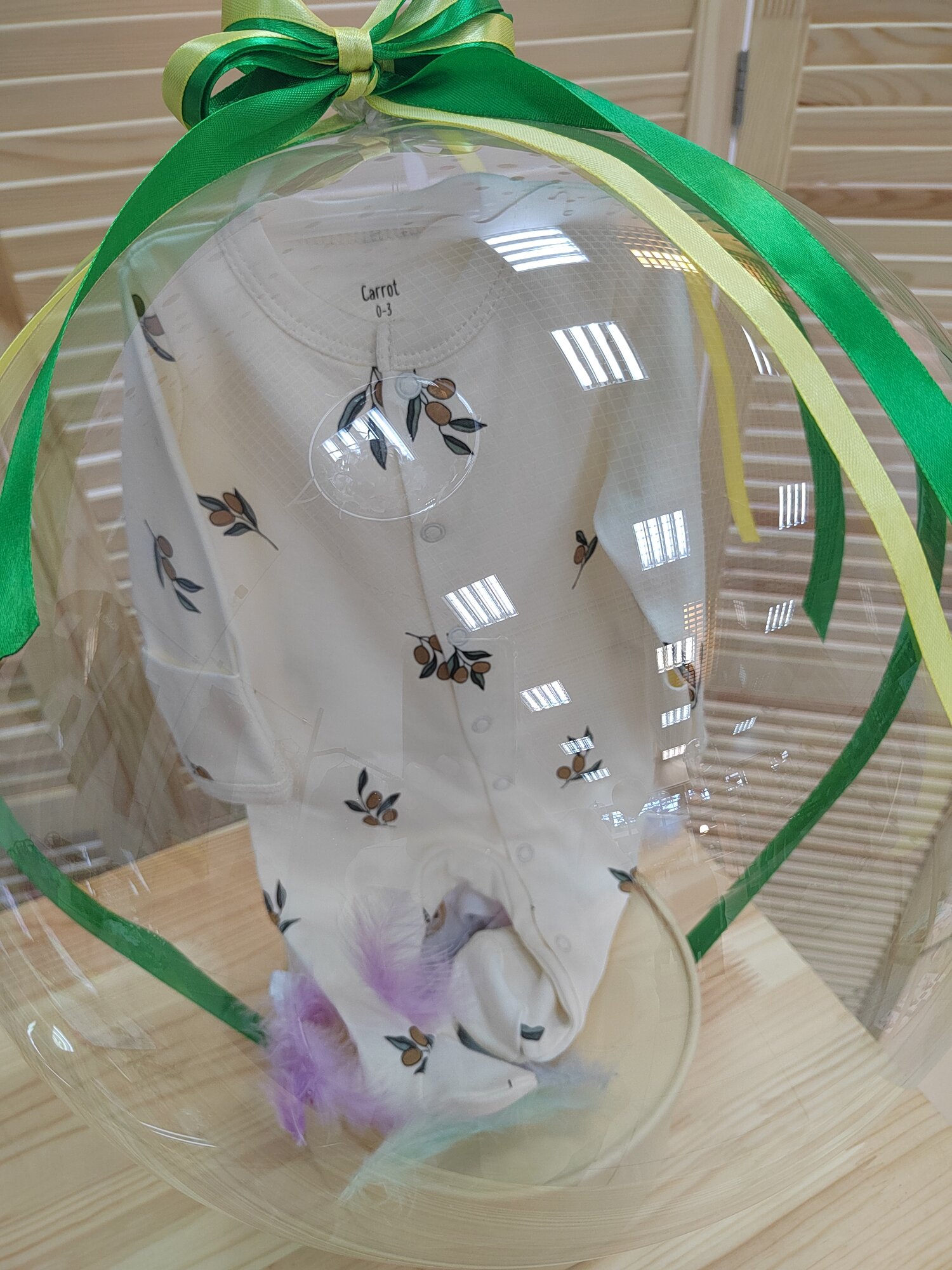 Подарок Баблс Шар с подарком внутри