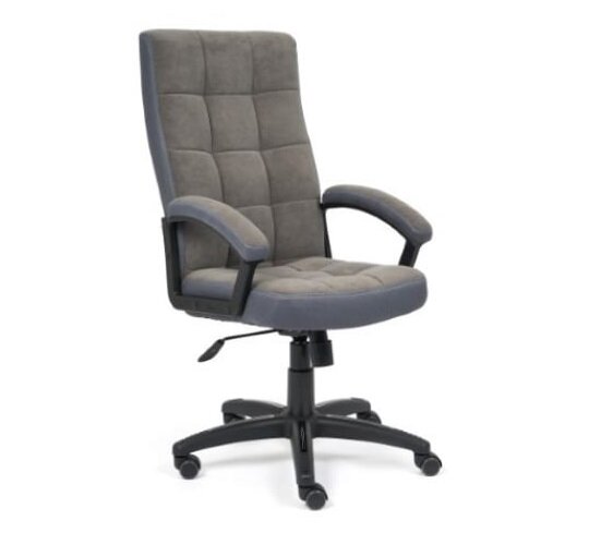 Кресло офисное Tetchair TRENDY 29/TW-12 флок/ткань, gray
