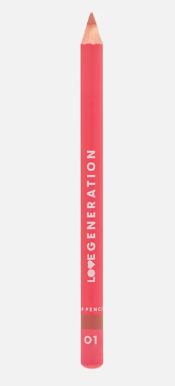 Карандаш для губ Love Generation Lip Pencil, тон 01 Светло-бежевый, 1.2 гр