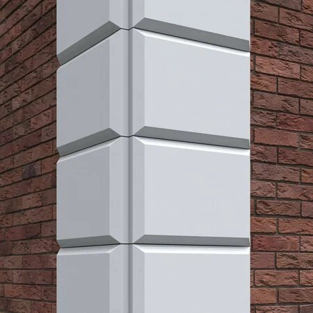 Руст (боссаж) Lepnina plast БВ1\3 для Фасада 320*30*250мм атмосферостойкое покрытие