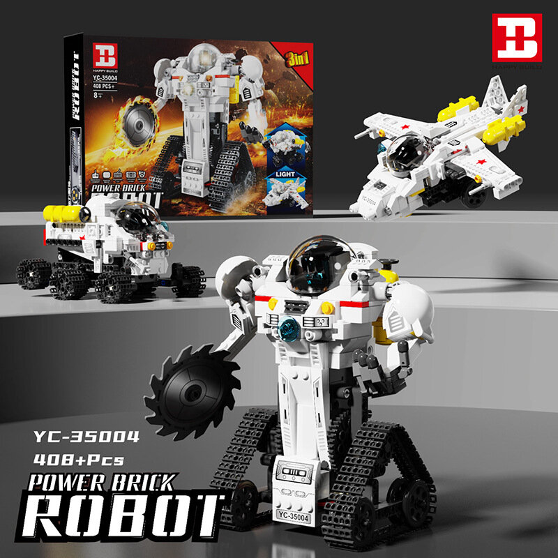 Программируемый робот на основе блоков, обучающий конструктор, дистанционное управление для космонавта (ручной контроллер + программирование с мобильного телефона)