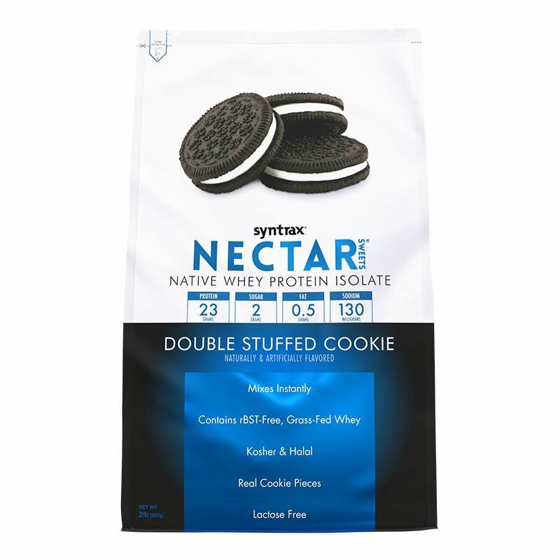 Изолят сывороточного протеина Нектэр Свитс 907 гр Печенье / Syntrax Nectar Sweets