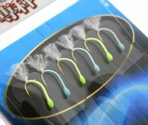 Самодуры, Ставки, Сабики Hayabusa EX-016 (2 сета по 3 крючка)(0,80м)(6кр) размер крючка 4