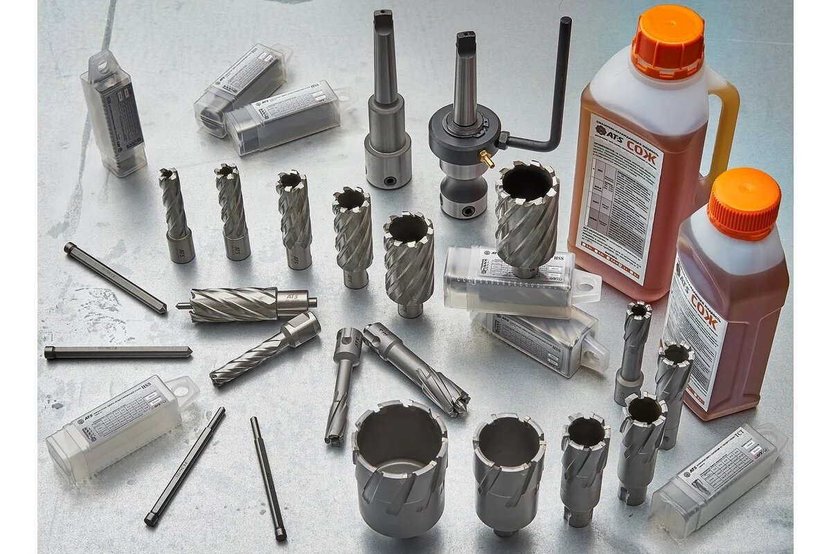 AT-S BS3026 сверло корончатое HSS 30x26 мм - для сверления отверстий в металле