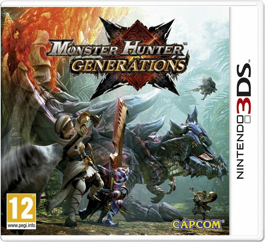 Игра Monster Hunter Generations (Nintendo 3DS, Английская версия)