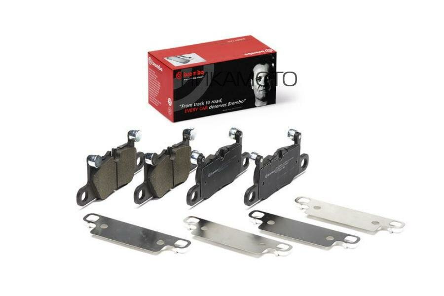 BREMBO P 65 044 Комплект тормозных колодок, дисковый тормоз