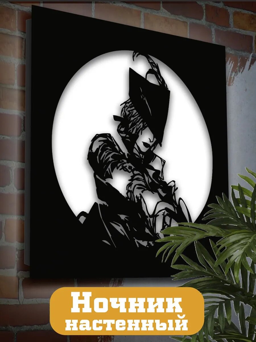 Настенный светильник панно игра Bloodborne (Бладборн, леди Мария, соулс, PS) - 2926