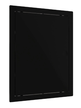 Люк ревизионный пластиковый нажимной LN 150х300мм черный