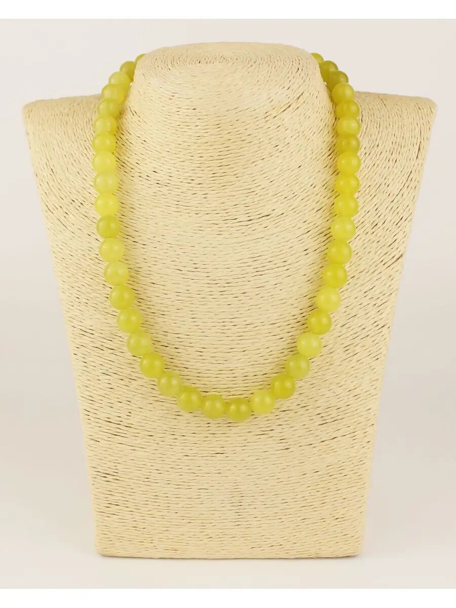 Бусы, змеевик