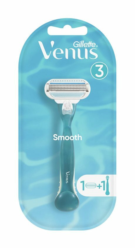 Gillette Venus Smooth Станок для бритья со сменной кассетой 100мл