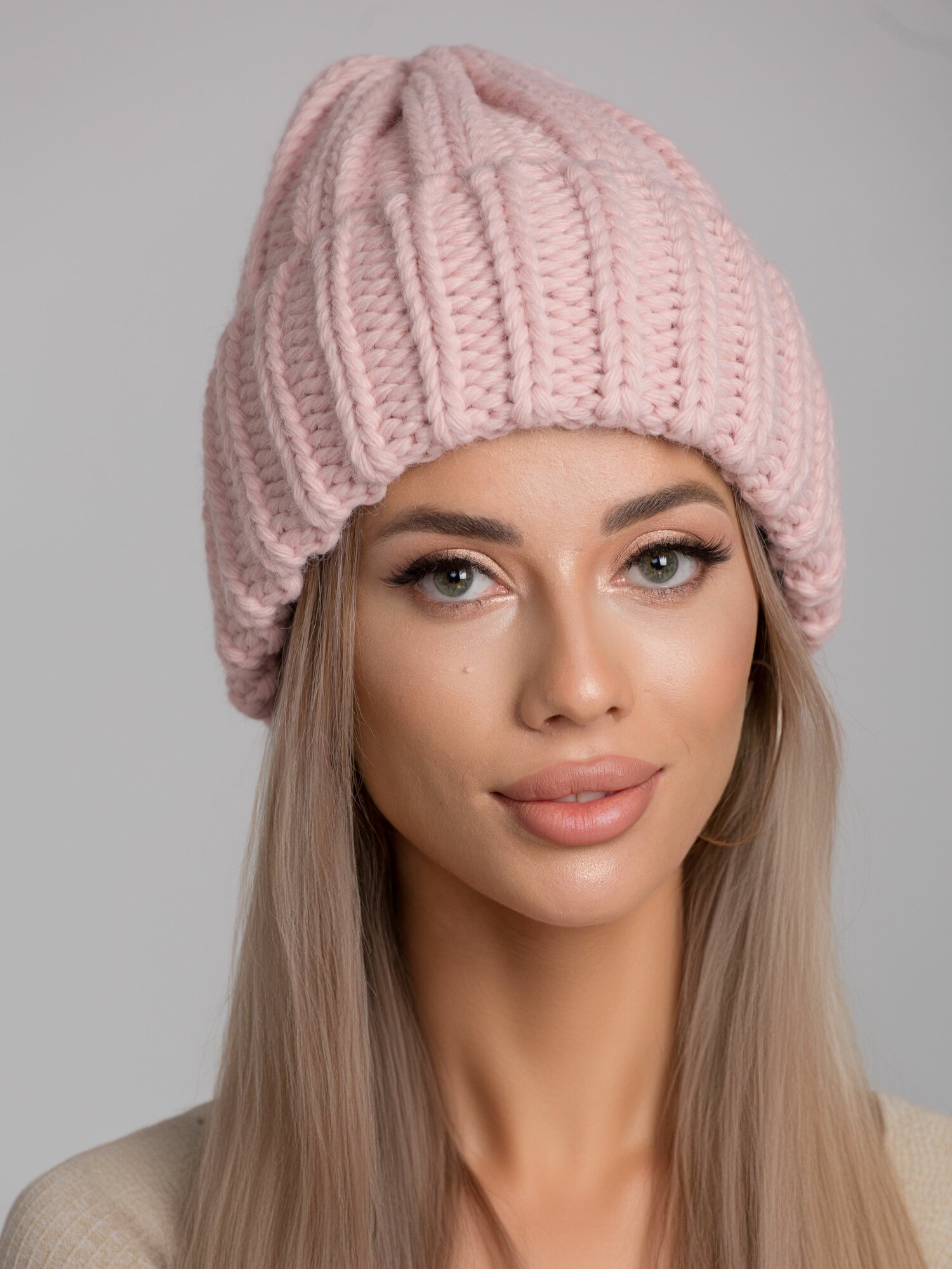 Шапка-бини Осень-зима 2025/2026 для женщин