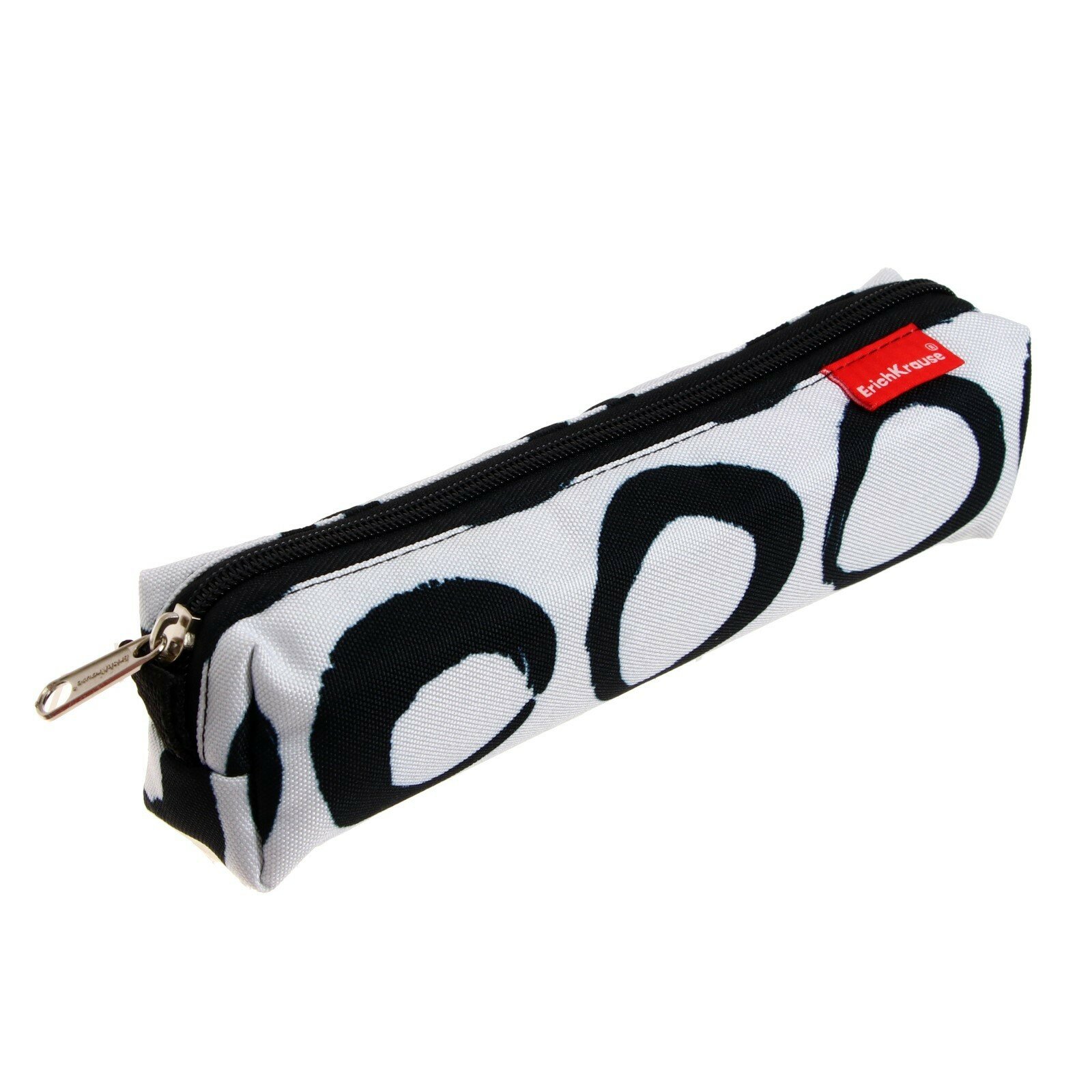 Пенал ErichKrause Brush Stroke, текстиль, 21x5x5 см, без наполнения на молнии