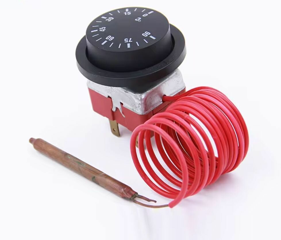 Термостат котловой универсальный 0-90С 16А