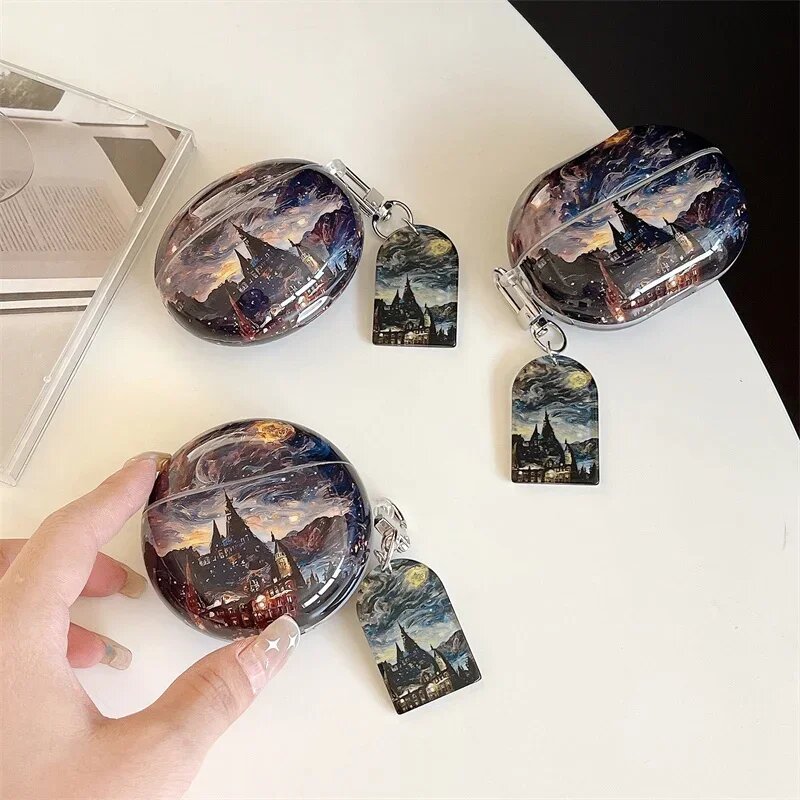 Чехол для Huawei Freebuds 6i PRAYSONG FreeBuds 6i, Starry sky