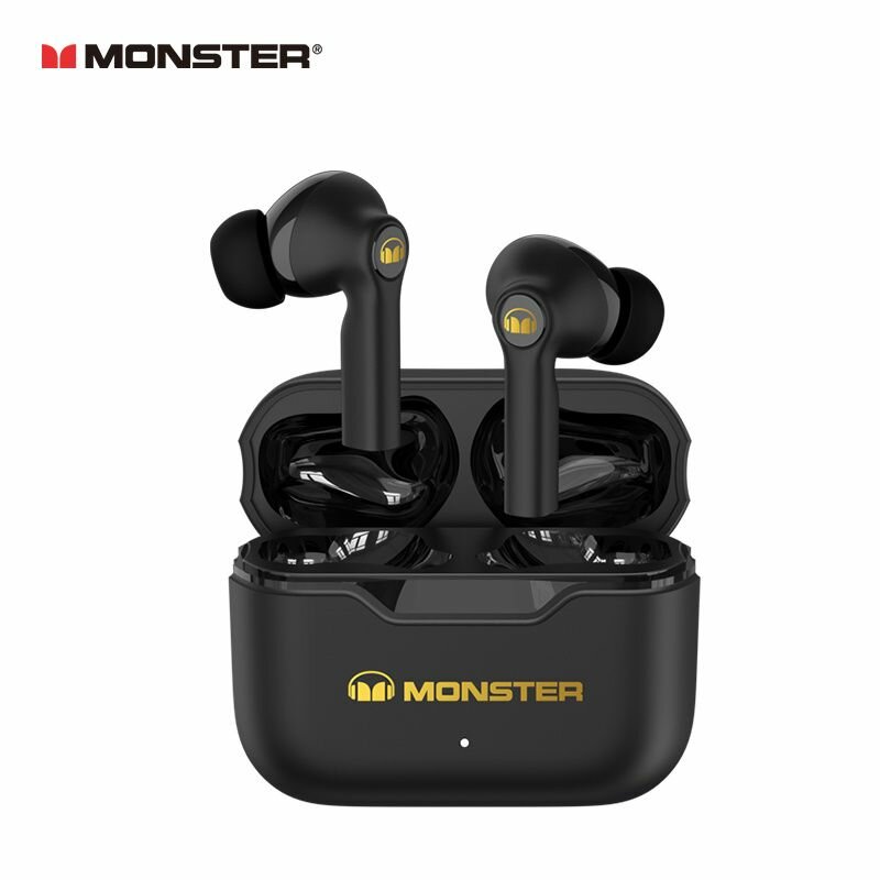 Беспроводные наушники, Monster XKT02, чёрный-JIANG