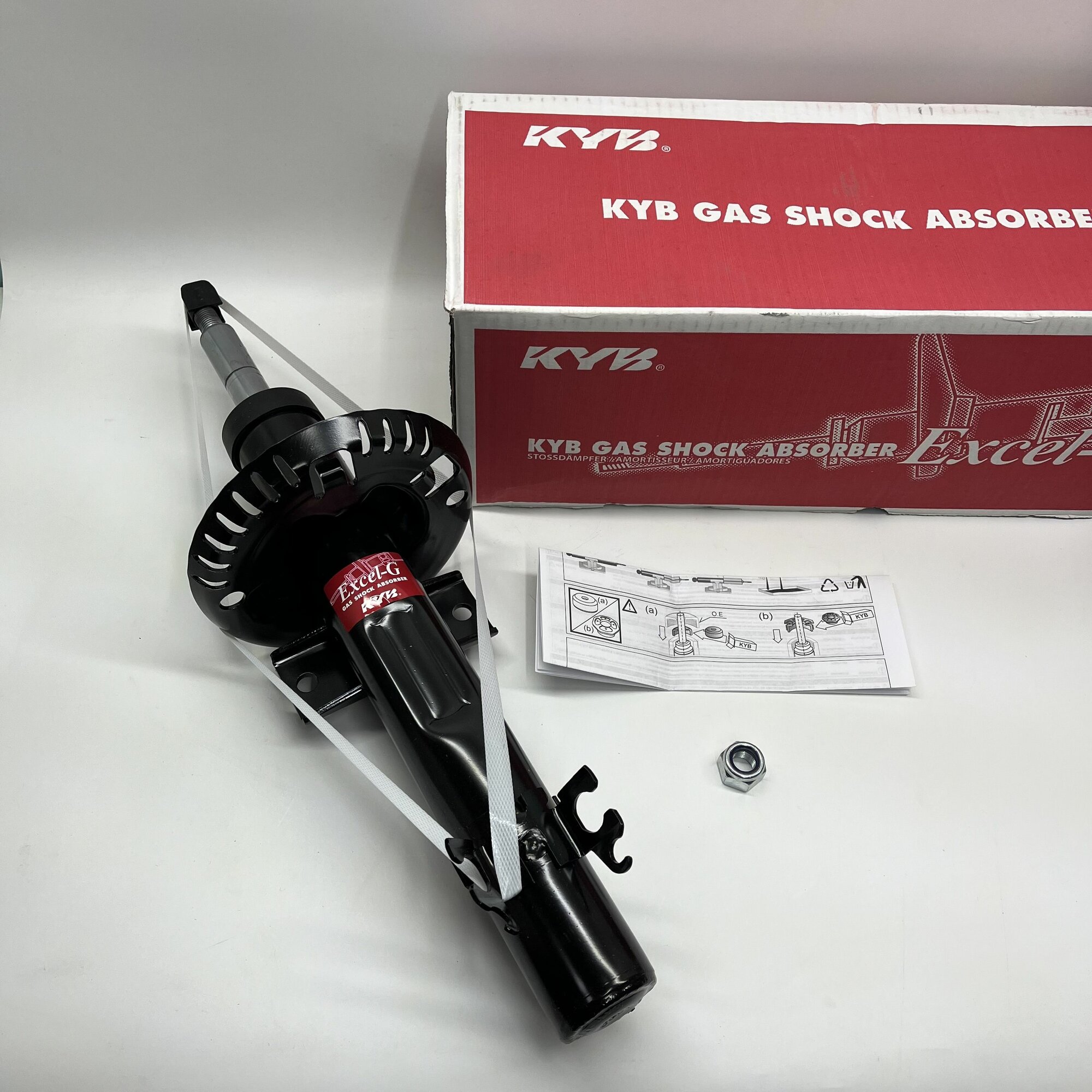 Амортизатор Kayaba 339763, передний, для Volkswagen Polo и Skoda Rapid, левый/правый, 1шт.