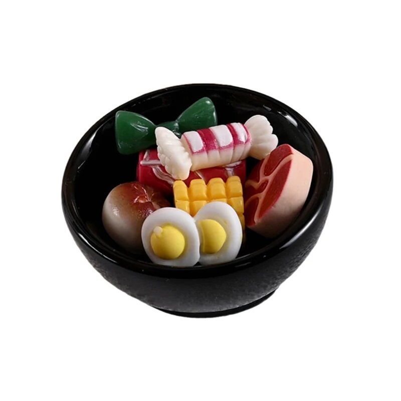 8 шт./компл. кукольный домик миниатюрный металлический мини-горшок суповая кастрюля горячий горшок кукольный дом кухонная мебель кастрюли еда игрушки украшения