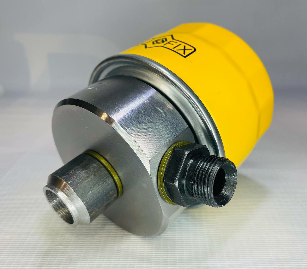 Фильтр масляный универсальный с кронштейном для гидрооборудования и гидробака низкий (стальной)