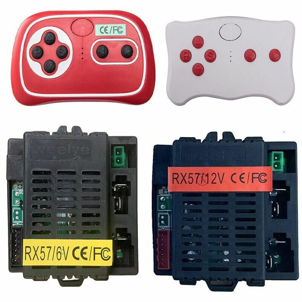 Weelye RX57 6V 12V Приемник CE/FCC Детский Электромобиль 2.4G Передатчик
