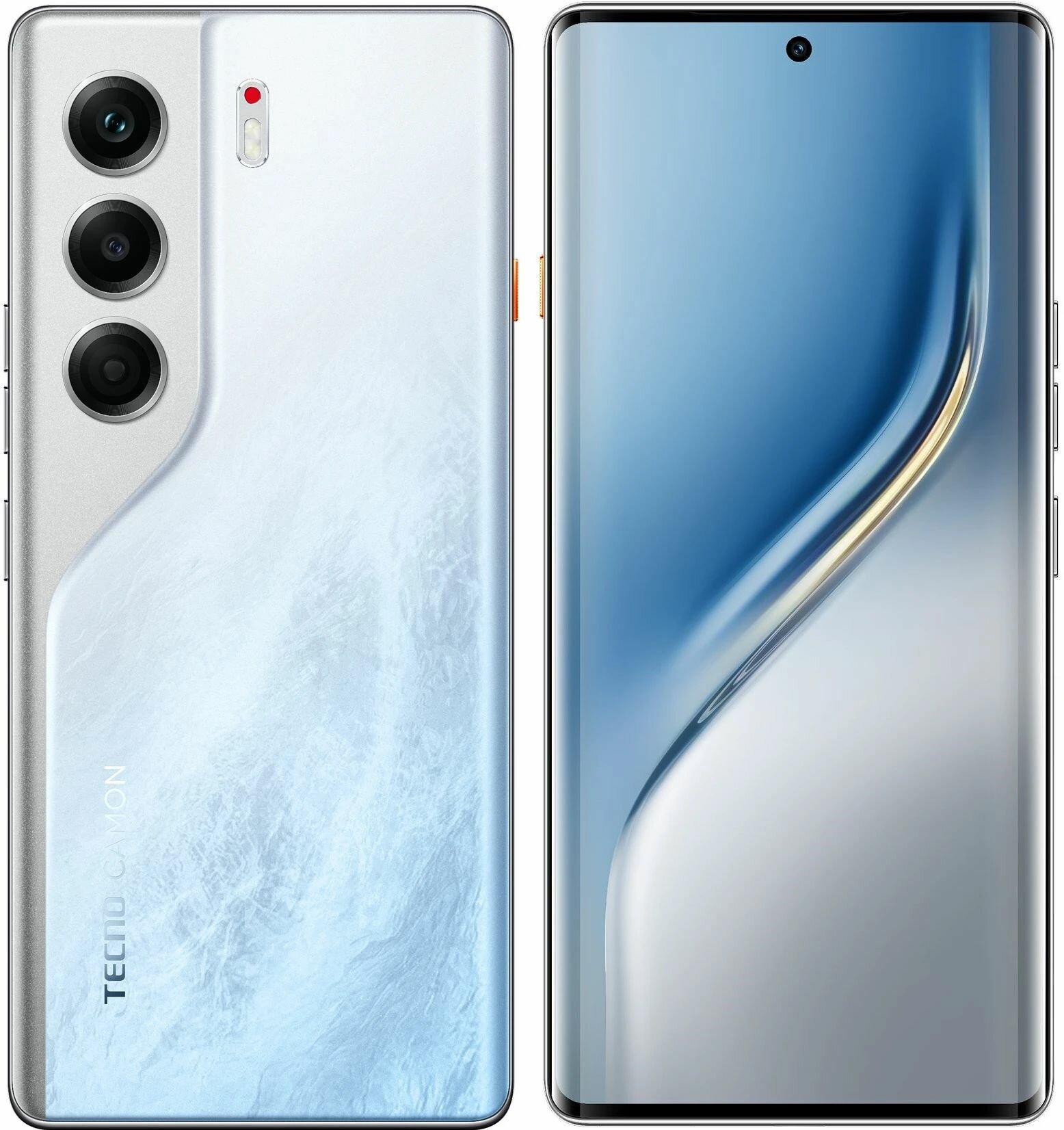 Смартфон Tecno Camon 40 Pro 5G 12/256 ГБ, белый