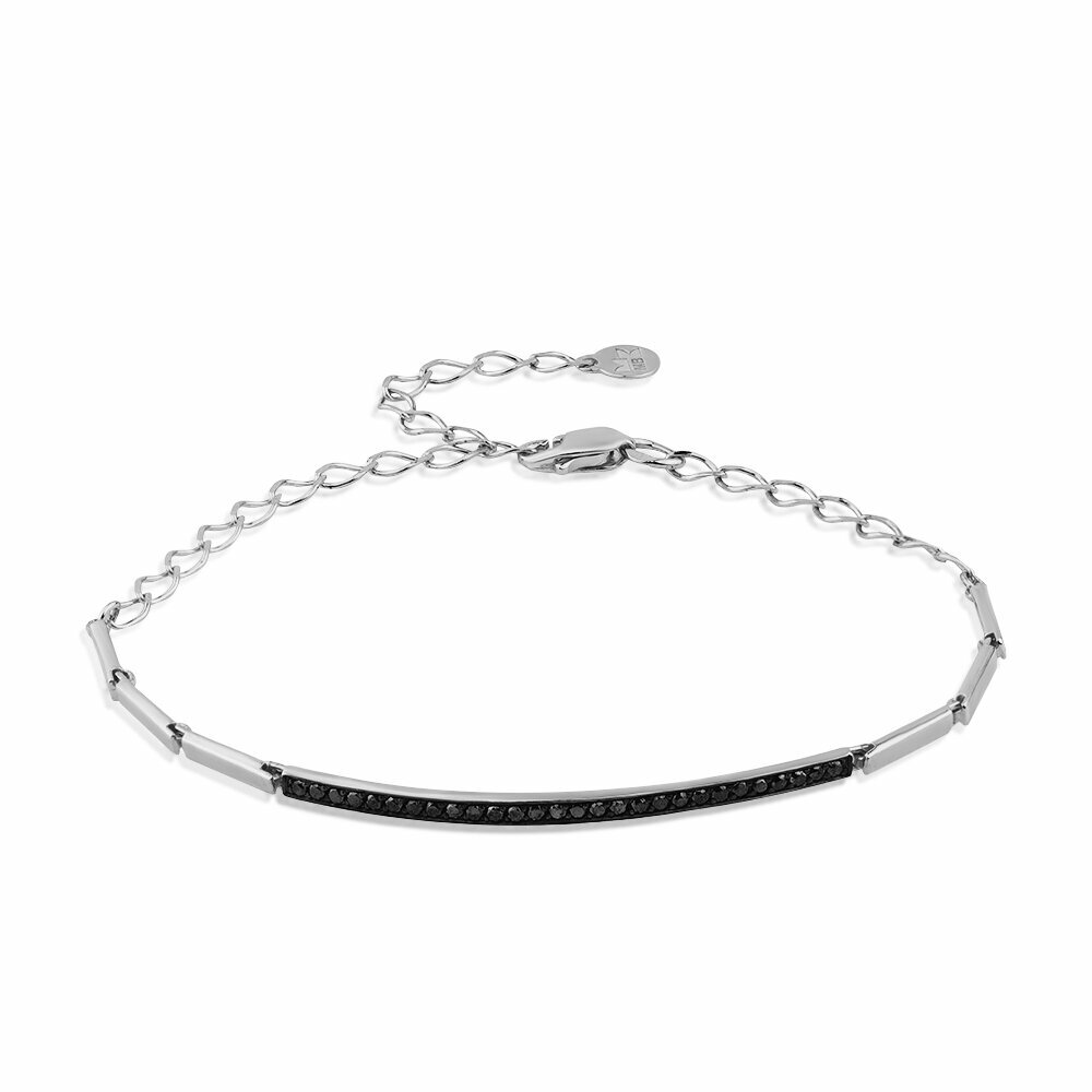 Браслет, белое золото, 585 проба, бриллиант