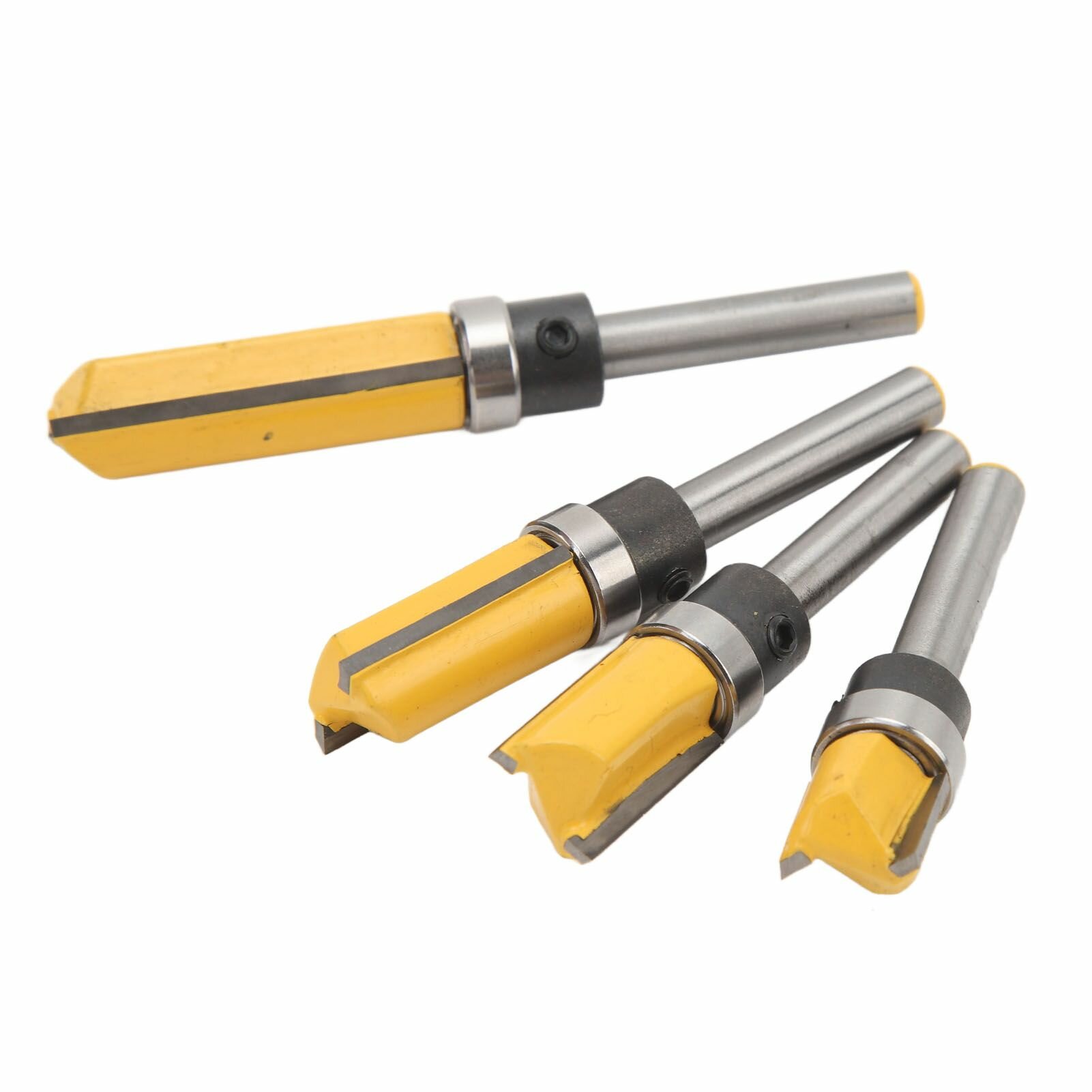 Набор 4 фрез 6.35 мм с твердосплавными наконечниками