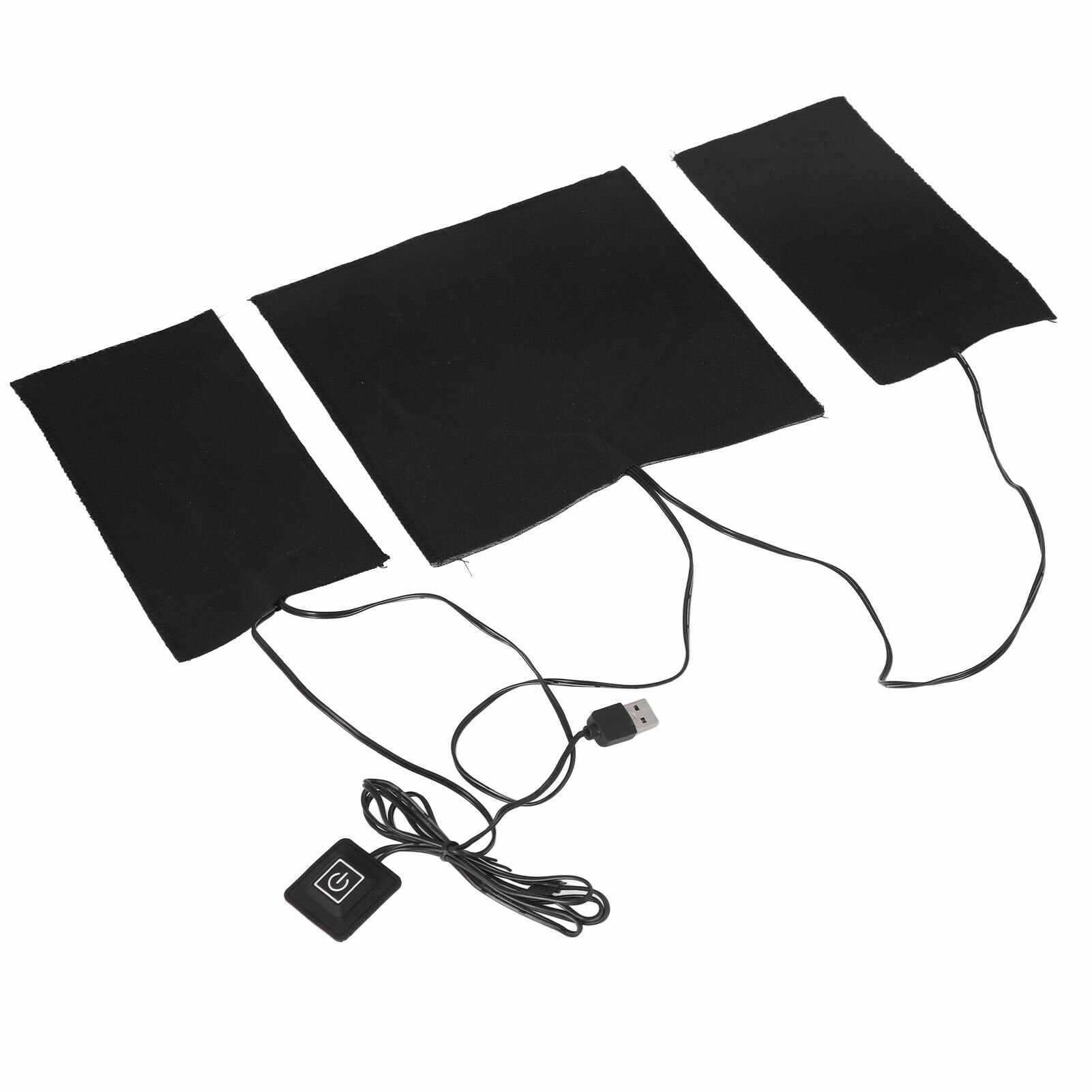 Электрический нагревательный лист USB, 3 уровня, регулируемая температура, моющийся нагреватель из углеродного волокна, постоянный ток 5 В