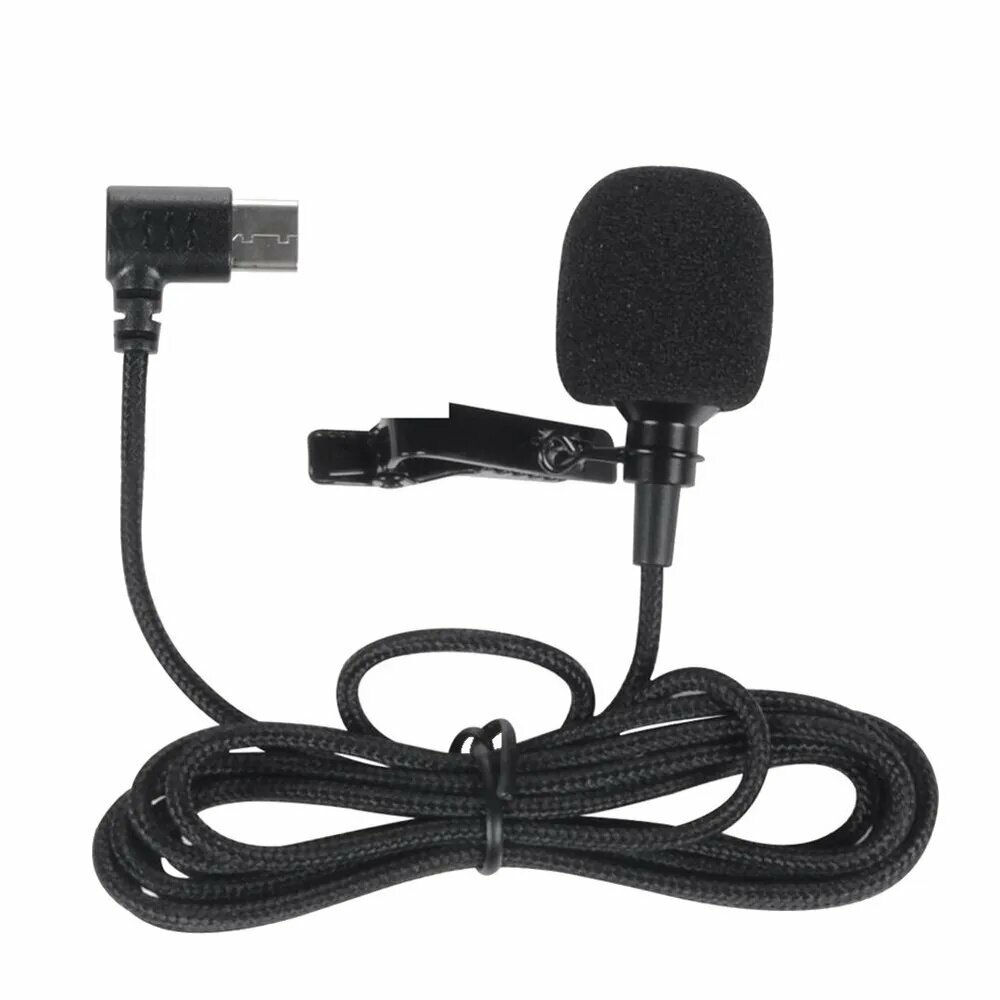 Для SJCAM SJ8 SJ9 Петличный Микрофон Типа C Внешние Аксессуары