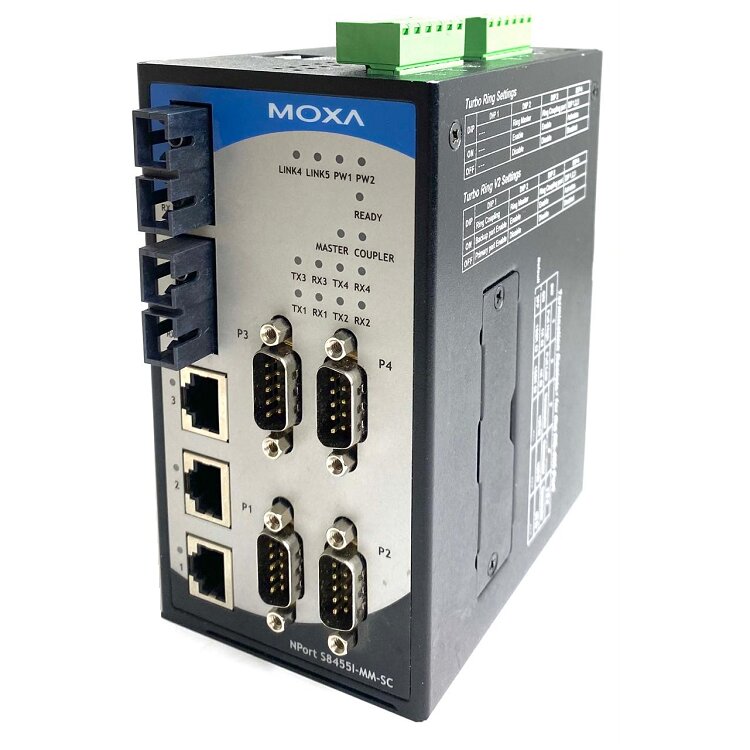 Преобразователь MOXA NPort S8455I-MM-SC (уценка)