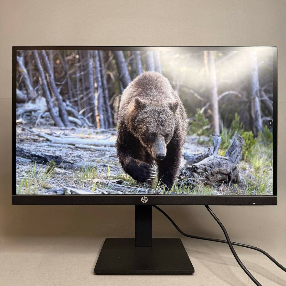 27'' Монитор HP P27h G4, IPS, FullHD черный