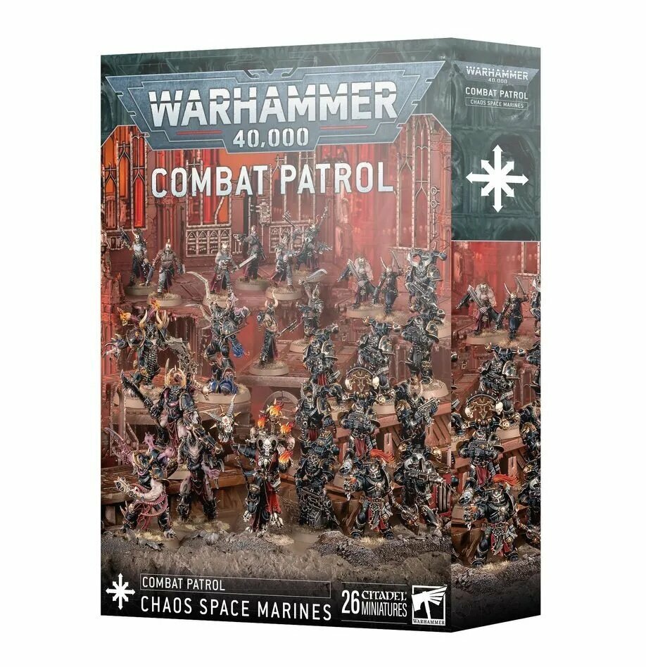 Набор боевой патруль Warhammer 40000 Chaos Space Marines Combat Patrol