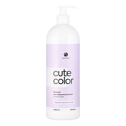 ADRICOCO, Бальзам для окрашенных волос Cute Color, 1 л
